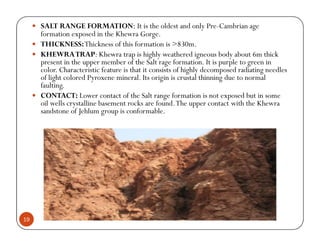 SALT RANGE | GEOLOGY OF PAKISTAN | PDF