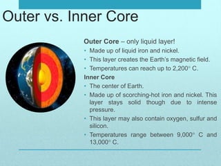 Geology powerpoint earth layers | PPTX