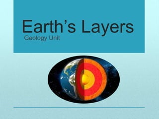 Geology Powerpoint Earth Layers.pptx