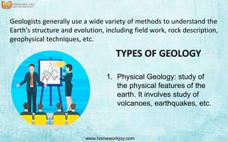 UNDERSTANDING OF GEOLOGY | PPT