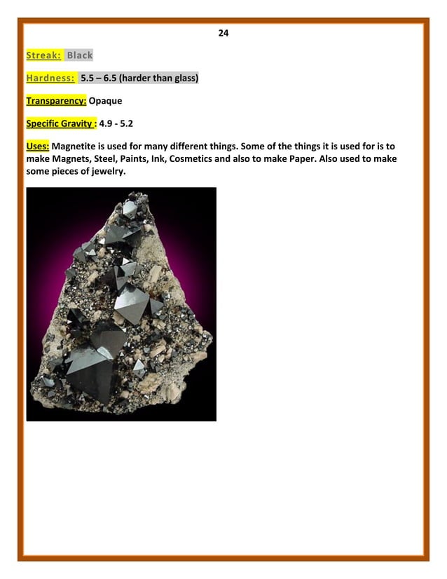 Geology practicals | PDF | Chemistry | Science