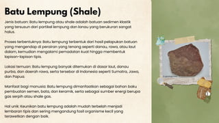 Geology Presentation jenis-jenis batu yang ada | PDF