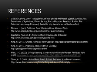 Geology project | PPTX
