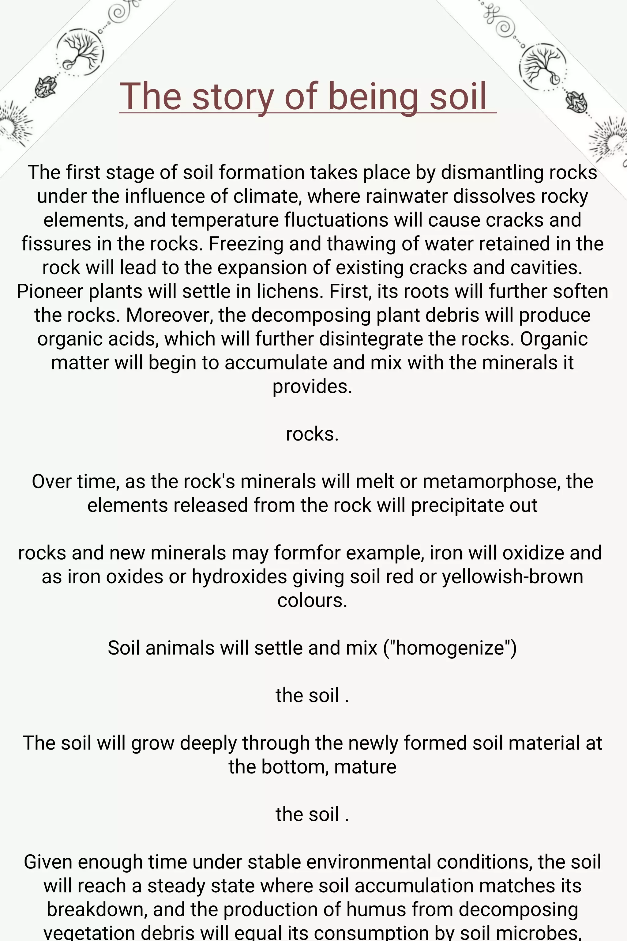 Soil formation and Types | PDF