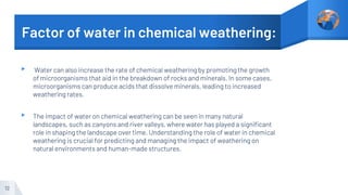 CHEMICAL WEATHERING | PPTX
