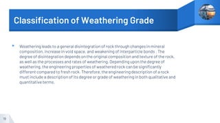 CHEMICAL WEATHERING | PPTX | Chemistry | Science