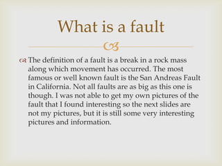 Geology project part two | PPTX | Geology | Science