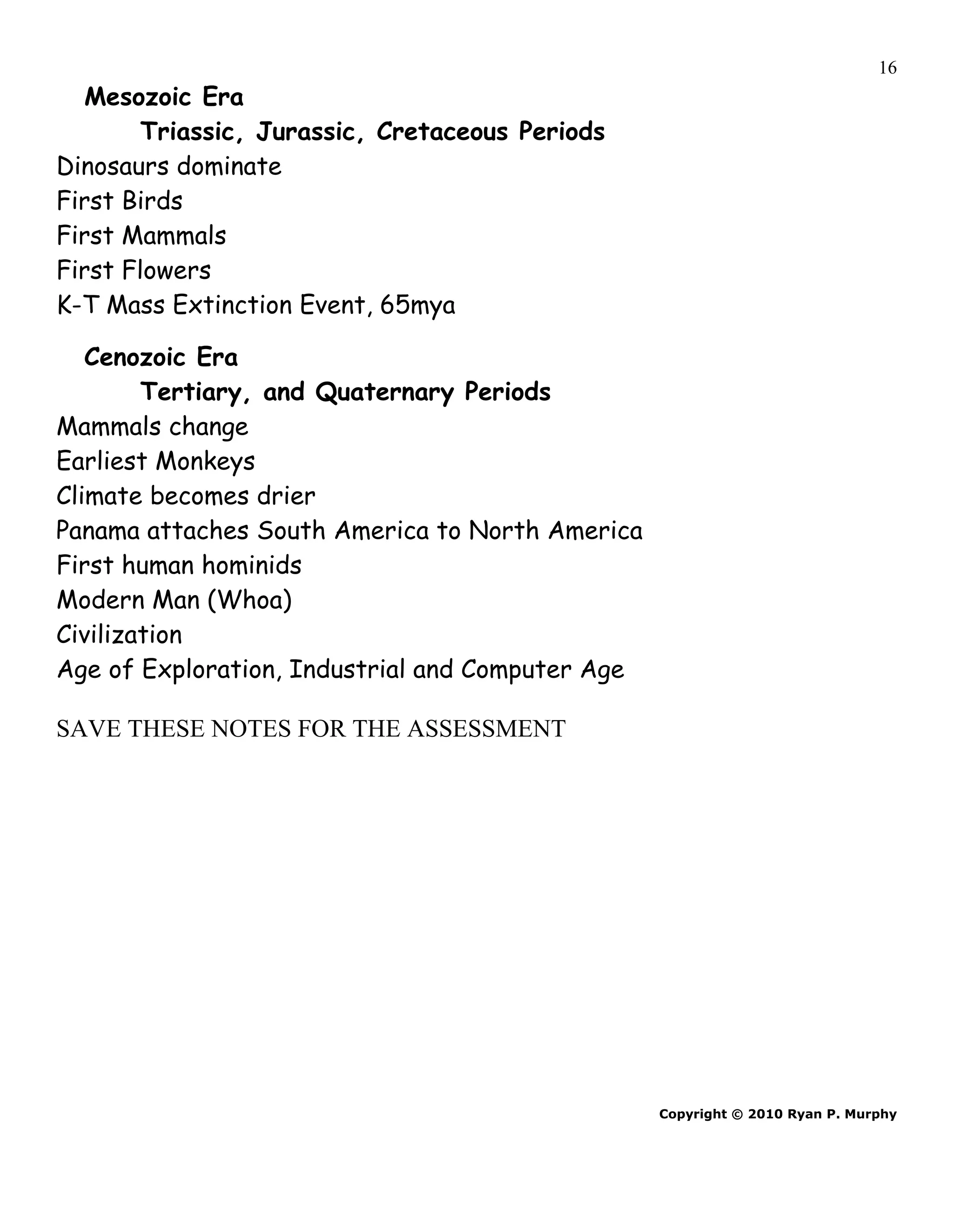 Geology topics unit notes | DOC
