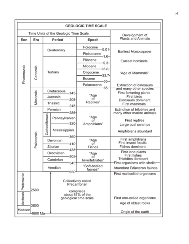 Geology topics unit notes | DOC