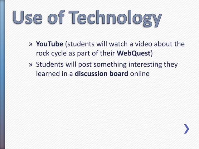 Geology unit plan | PPTX