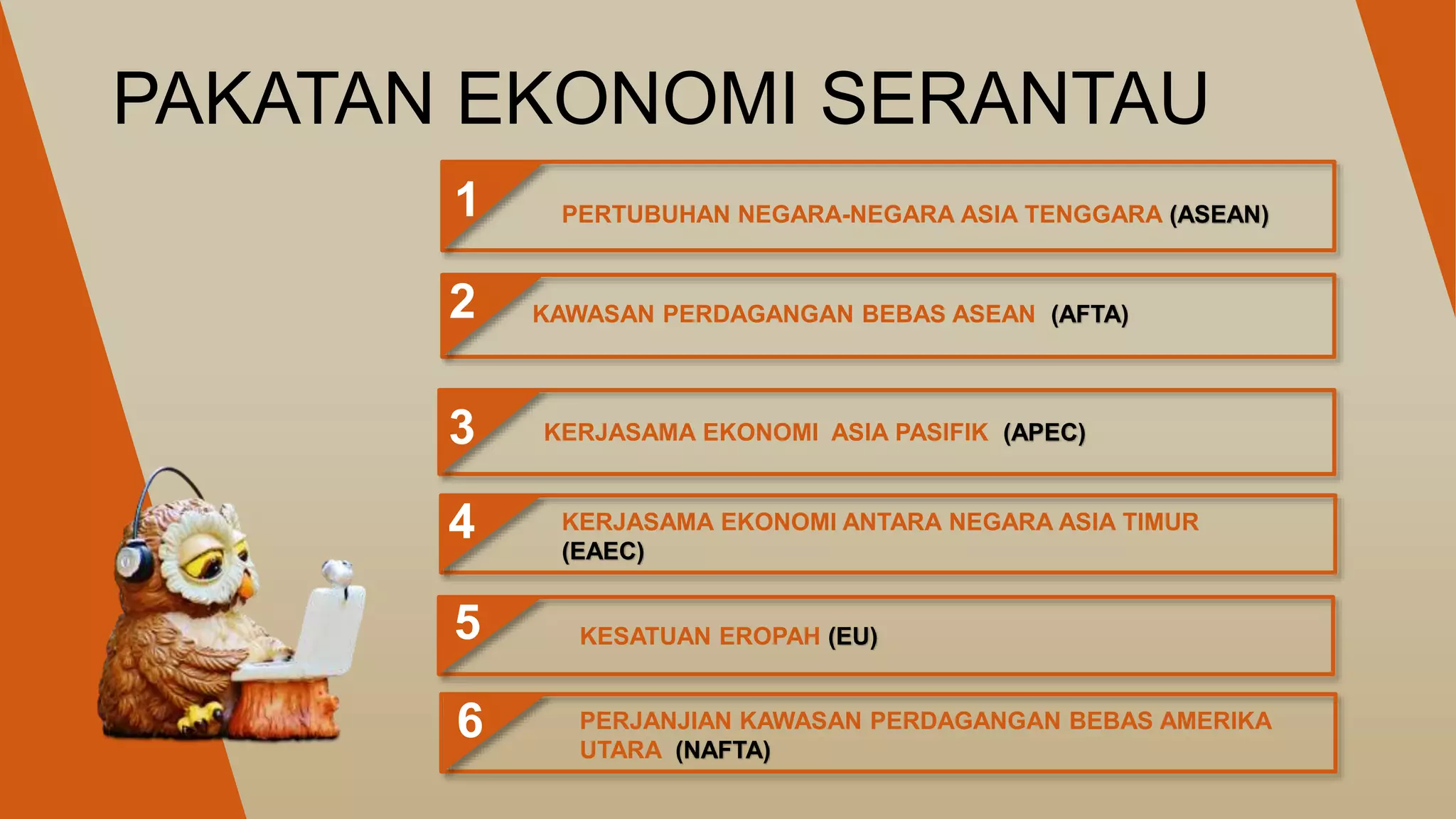 GLOBALISASI EKONOMI DAN KERJASAMA SERANTAU (STPM) | PPTX