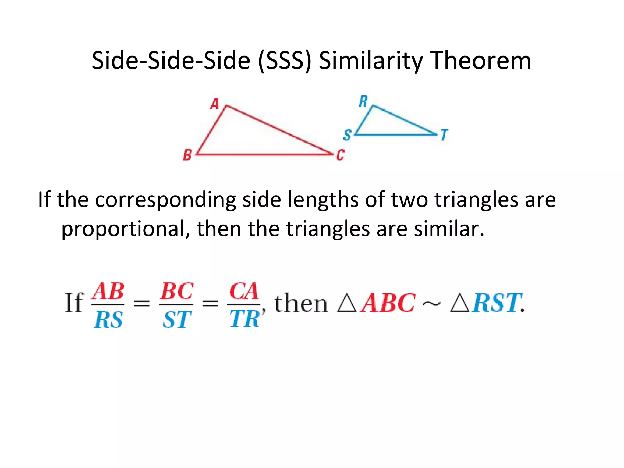 Geom 5.5 SSS and SAS | PPT