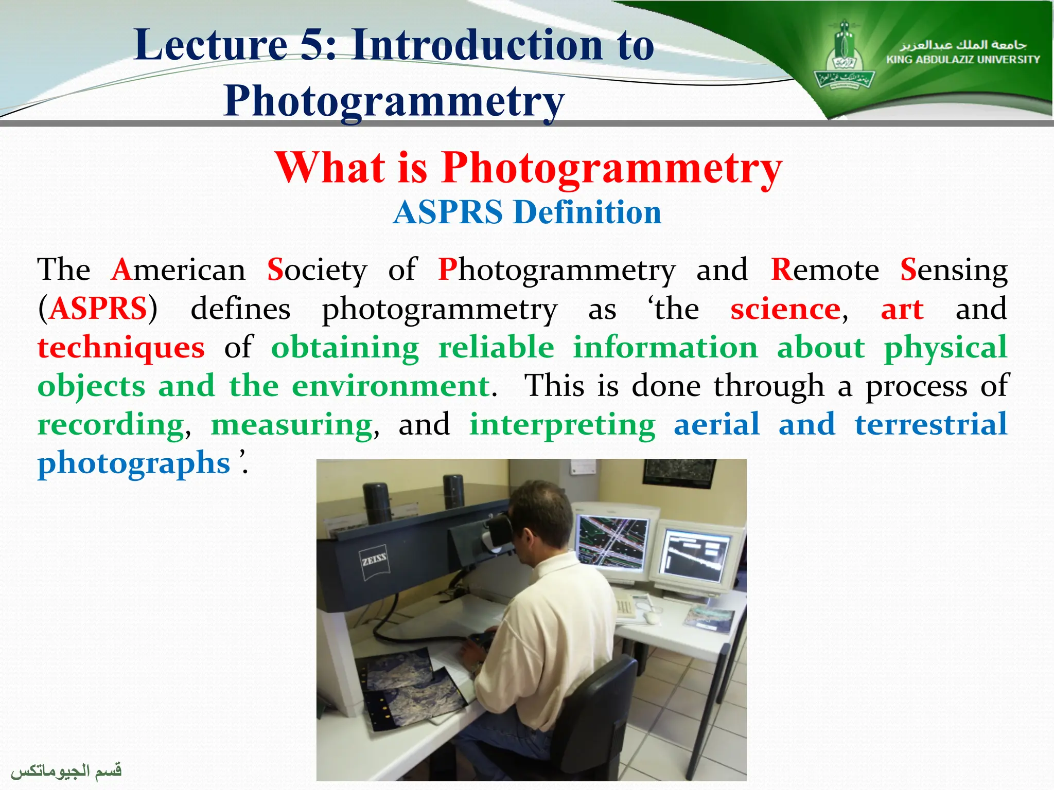 GEOM101 _ Lecture 5 - Photogrammetry.pdf