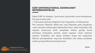 geofisika metode geomagnet dalam dunia pertambangan | PPTX