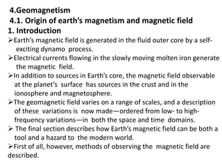 Geomagnetism Geophysics(Geol409).pptx
