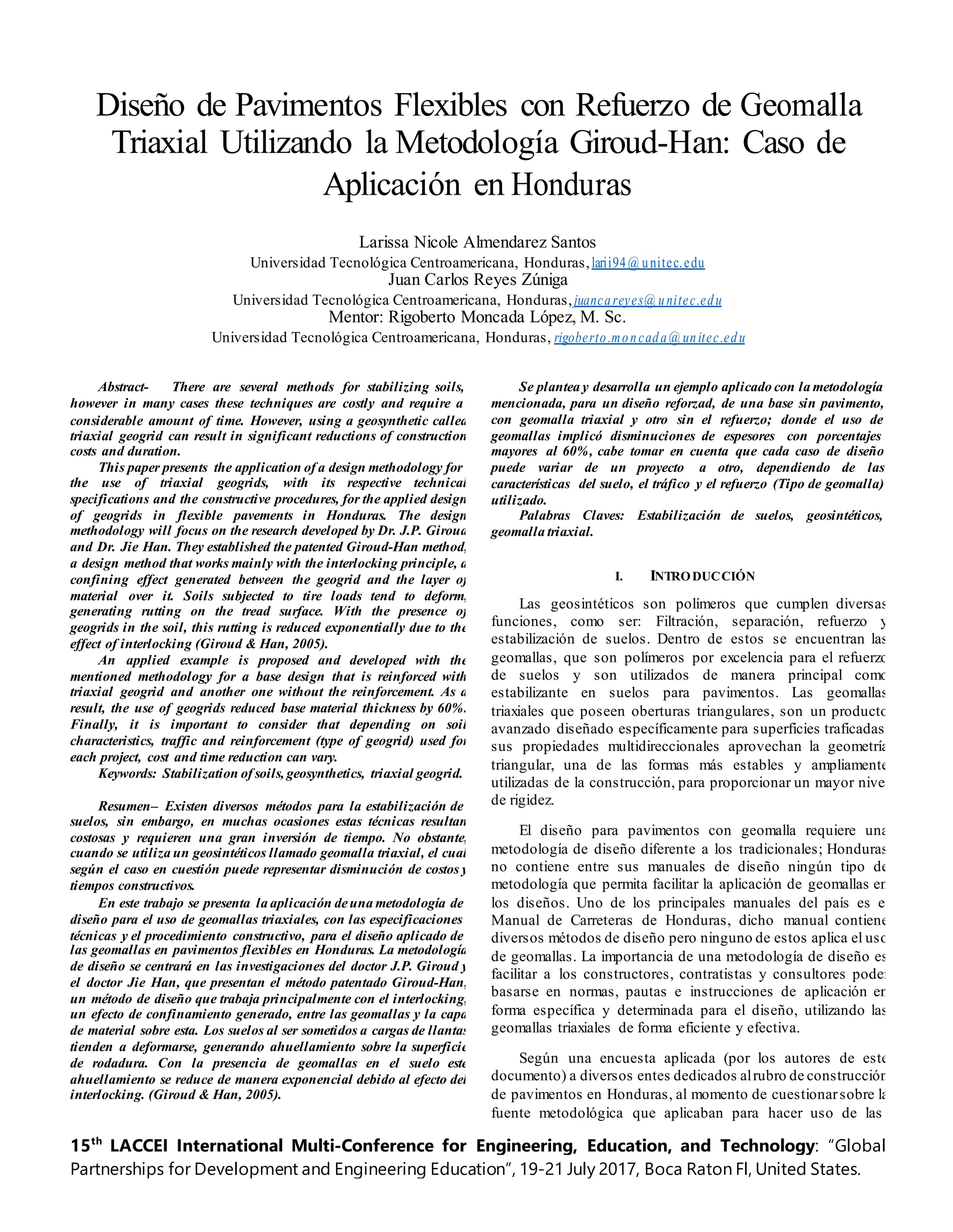 Geomallas diseño de pav. 2 | DOC