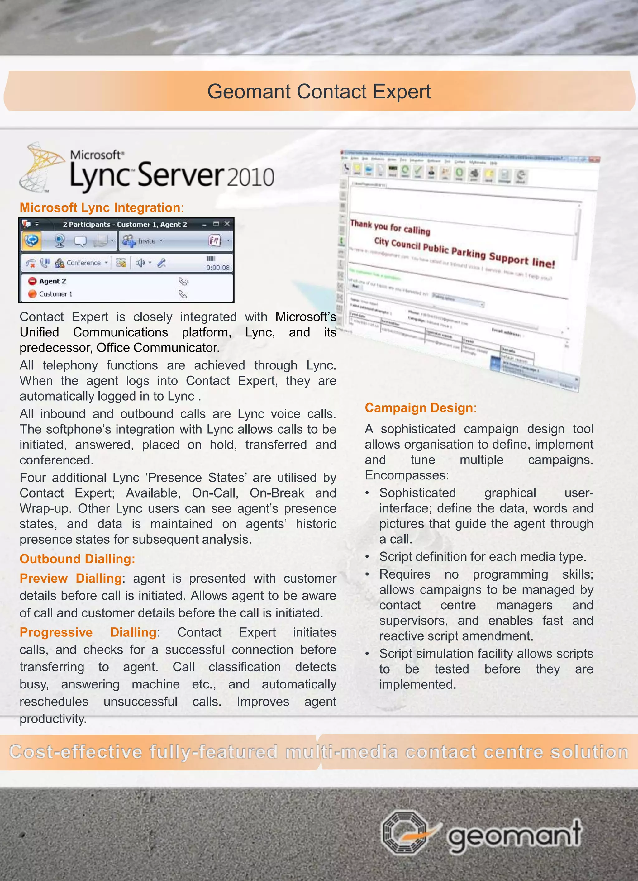Geomant contact expert v04 | PDF