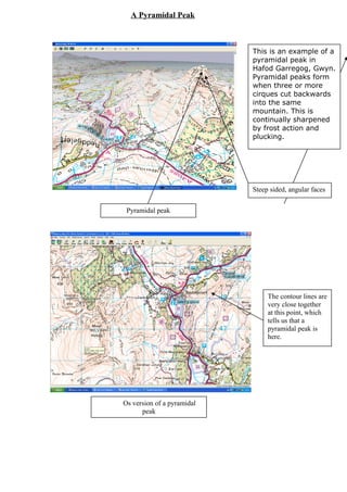 Glacial landforms with mapped examples | PDF