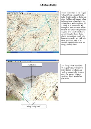 Glacial Landforms Worksheet