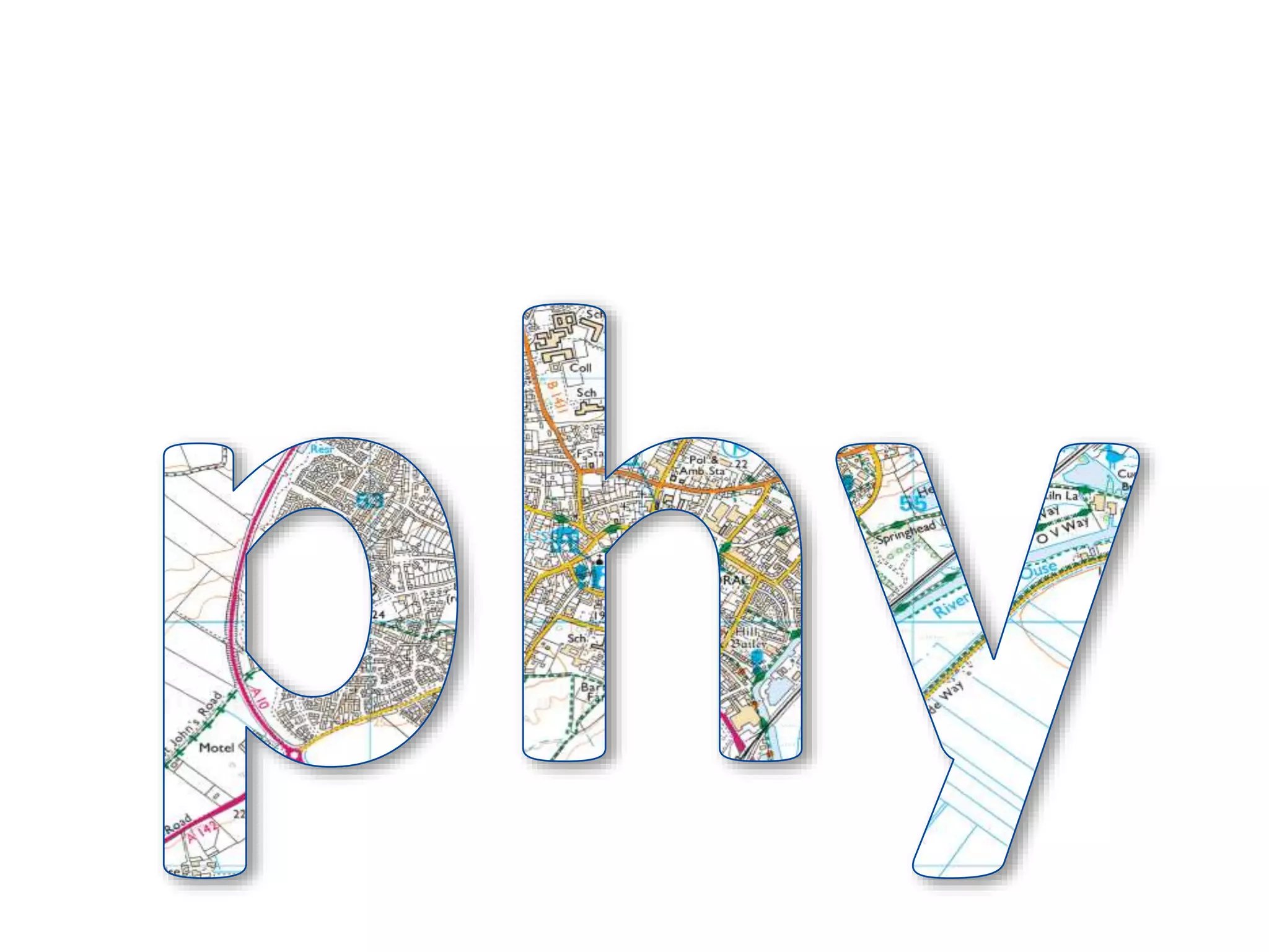 Geo map letters to print | PPT