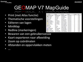 Geomap GIS oplossingen | PPTX | Technology & Computing
