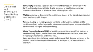 Geomatics | PPTX