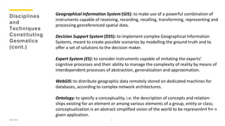 Geomatics | PPTX