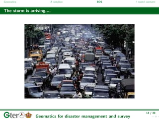Geomatics for Disaster Management and Survey | PDF