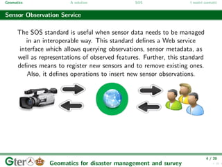 Geomatics for Disaster Management and Survey | PDF