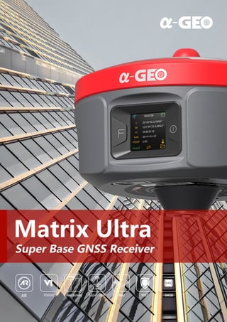 Jual Super Base GNSS Receiver Matrix Ultra Matrix Ultra | PDF