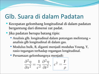 Geombang longitudinal | PDF