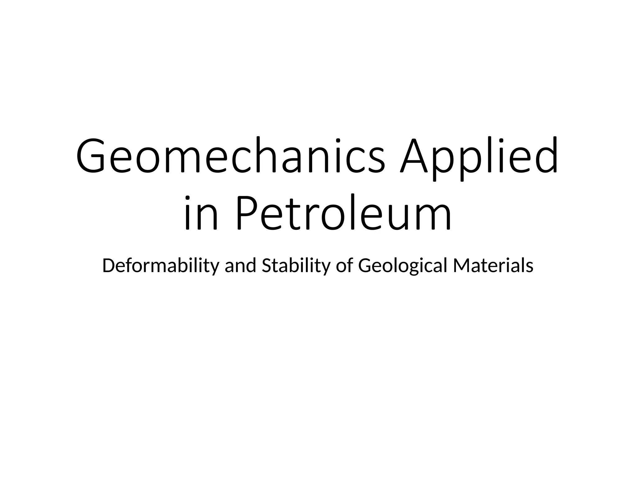 Geomechanics_Deformability and Stability.pptx