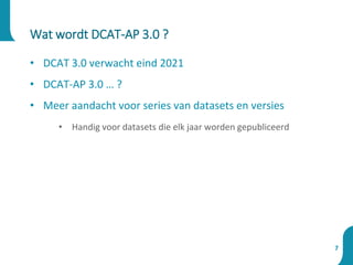 Overzicht DCAT-AP | PPT