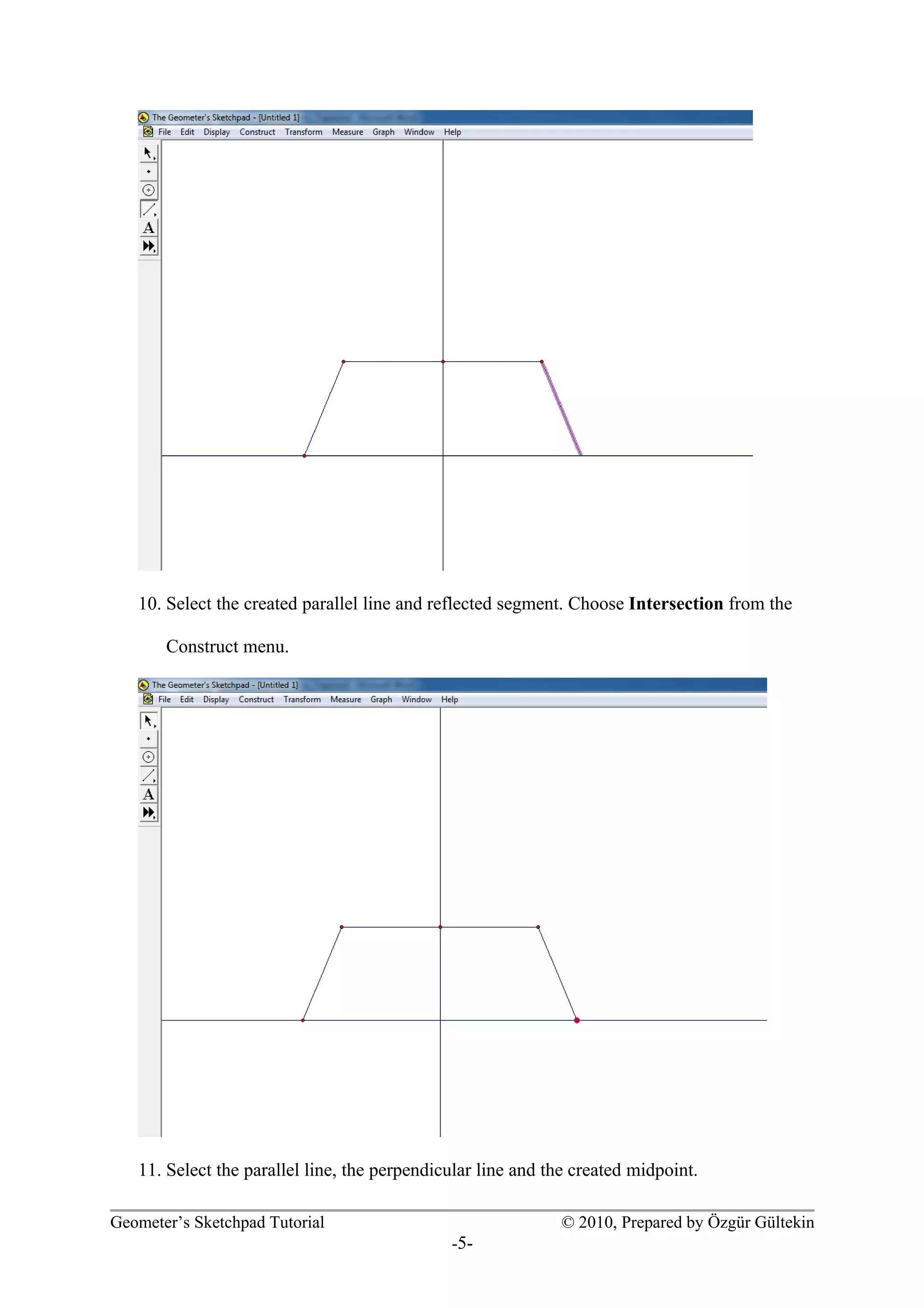 Geometer s sketchpad_tutorial_-_isosceles_trapezoid | DOC