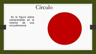 Geometría, circunferencia y círculo | PPTX