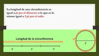 Geometría, circunferencia y círculo | PPTX