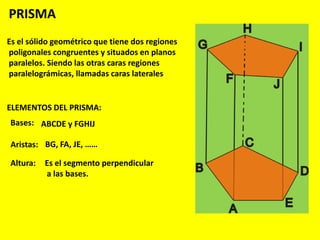 Geometría del espacio | PPTX