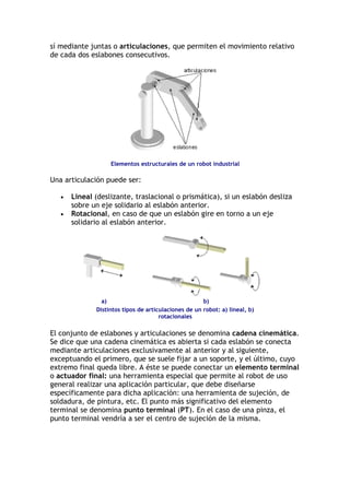 Geometría de los robots | DOC