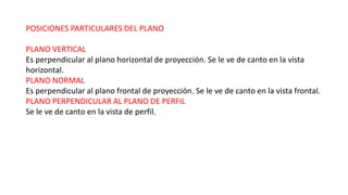 GEOMETRÍA DESCRIPTIVA PLANO DIBUJO TECNICO | PDF