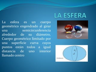Geometría esfera | PPTX