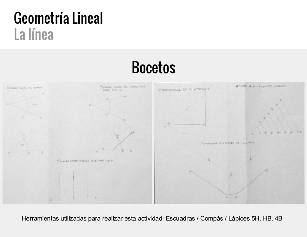 Geometría I U2T1_Geometría Lineal