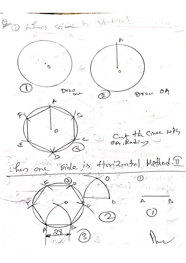 Geometric constructions Engineering Drawing.pdf | Free Download