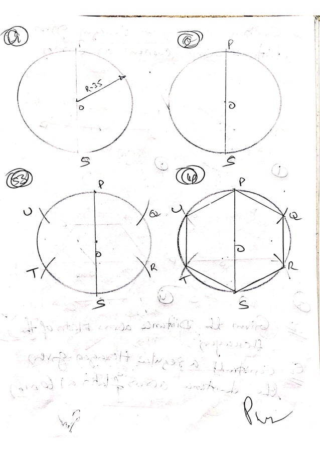 Geometric constructions Engineering Drawing.pdf | Free Download