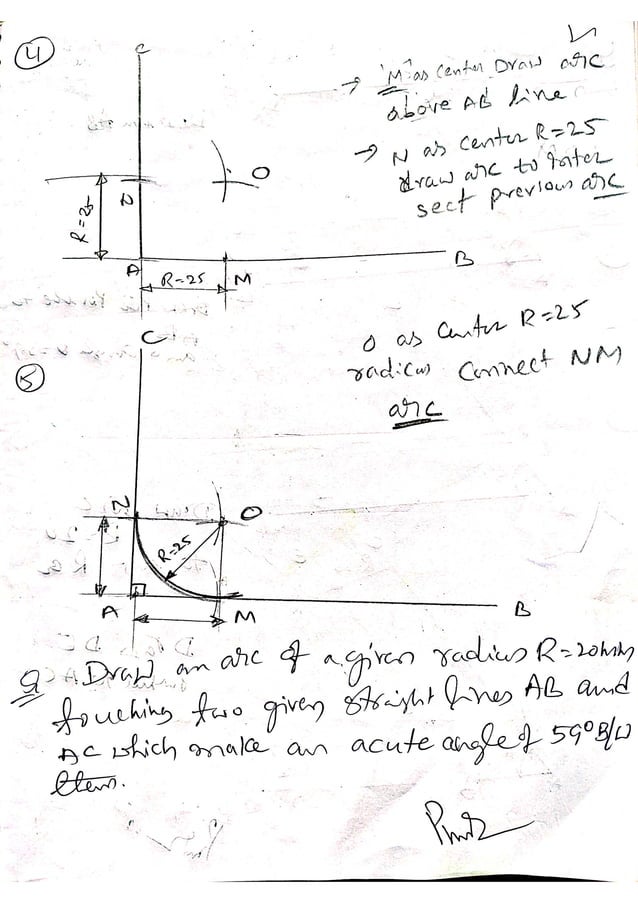 Geometric constructions Engineering Drawing.pdf | Free Download