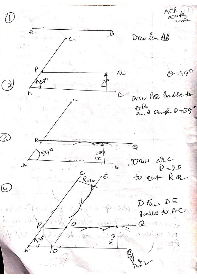 Geometric constructions Engineering Drawing.pdf | Free Download
