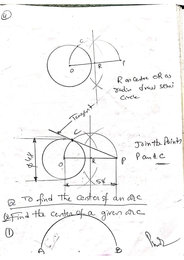 Geometric constructions Engineering Drawing.pdf | Free Download