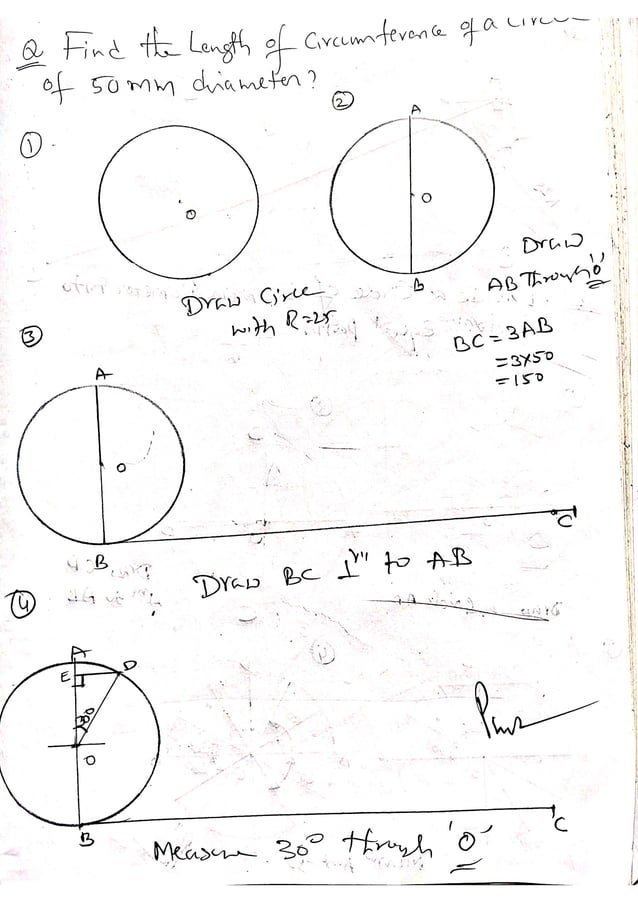 Geometric constructions Engineering Drawing.pdf | Free Download