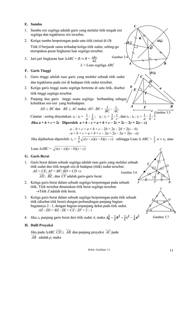 Buku paket Matematika, Geometri pengukuran SMP | PDF
