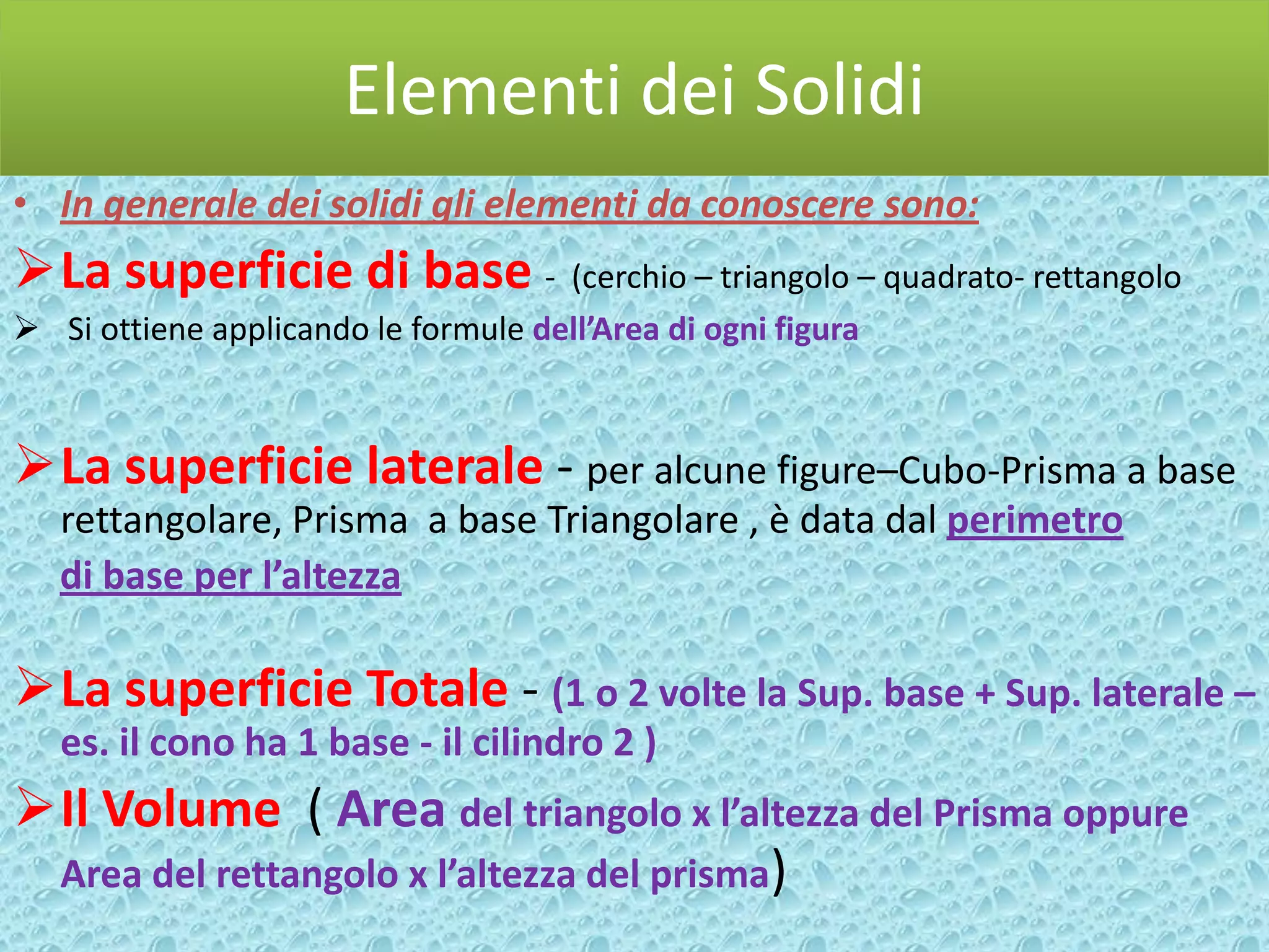 Geometria i solidi spiegati e illustrati semplicemente e prisma a base ...