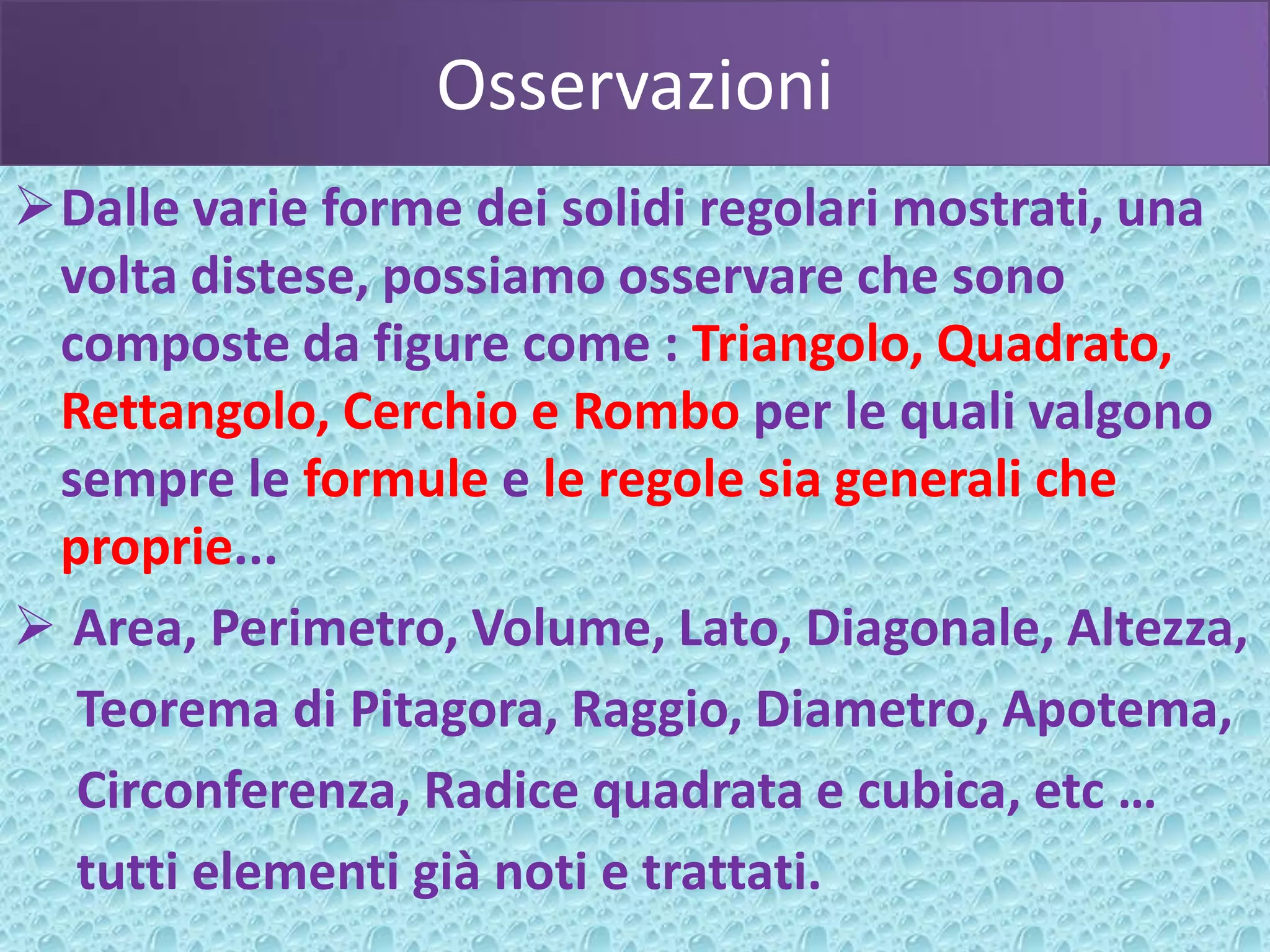 Geometria i solidi spiegati e illustrati semplicemente e prisma a base ...